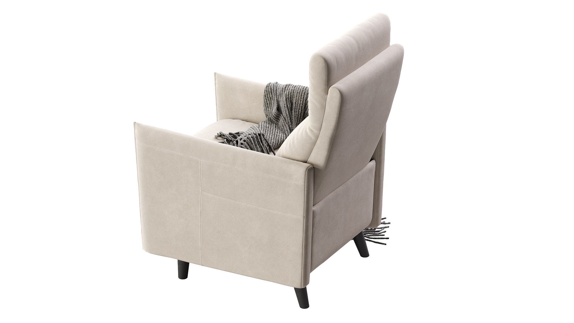 Olimix Push Back Recliner 3D model - TurboSquid 2147731