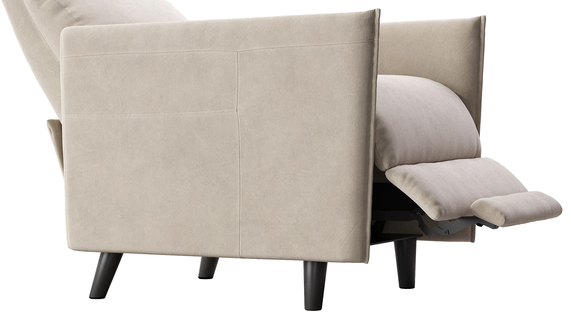 Olimix Push Back Recliner 3D model - TurboSquid 2147731