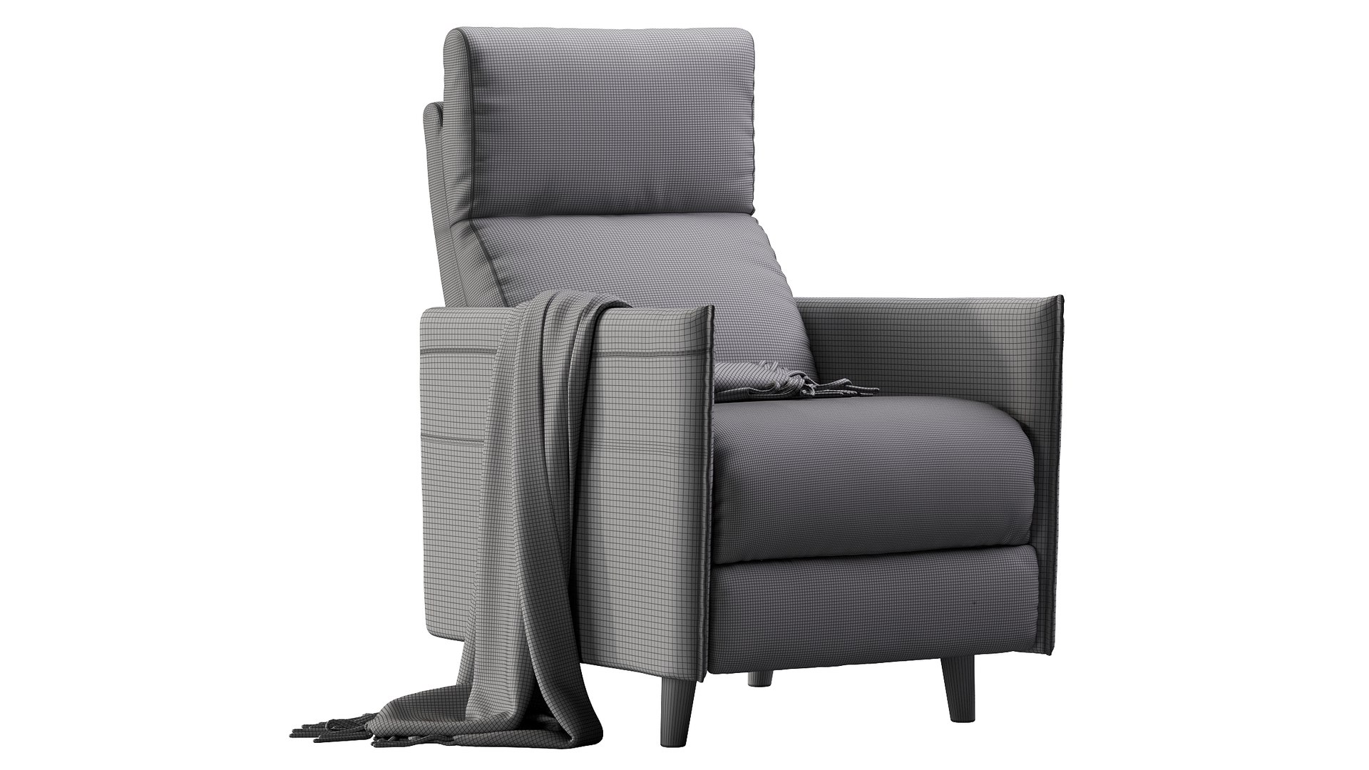 Olimix Push Back Recliner 3D model - TurboSquid 2147731