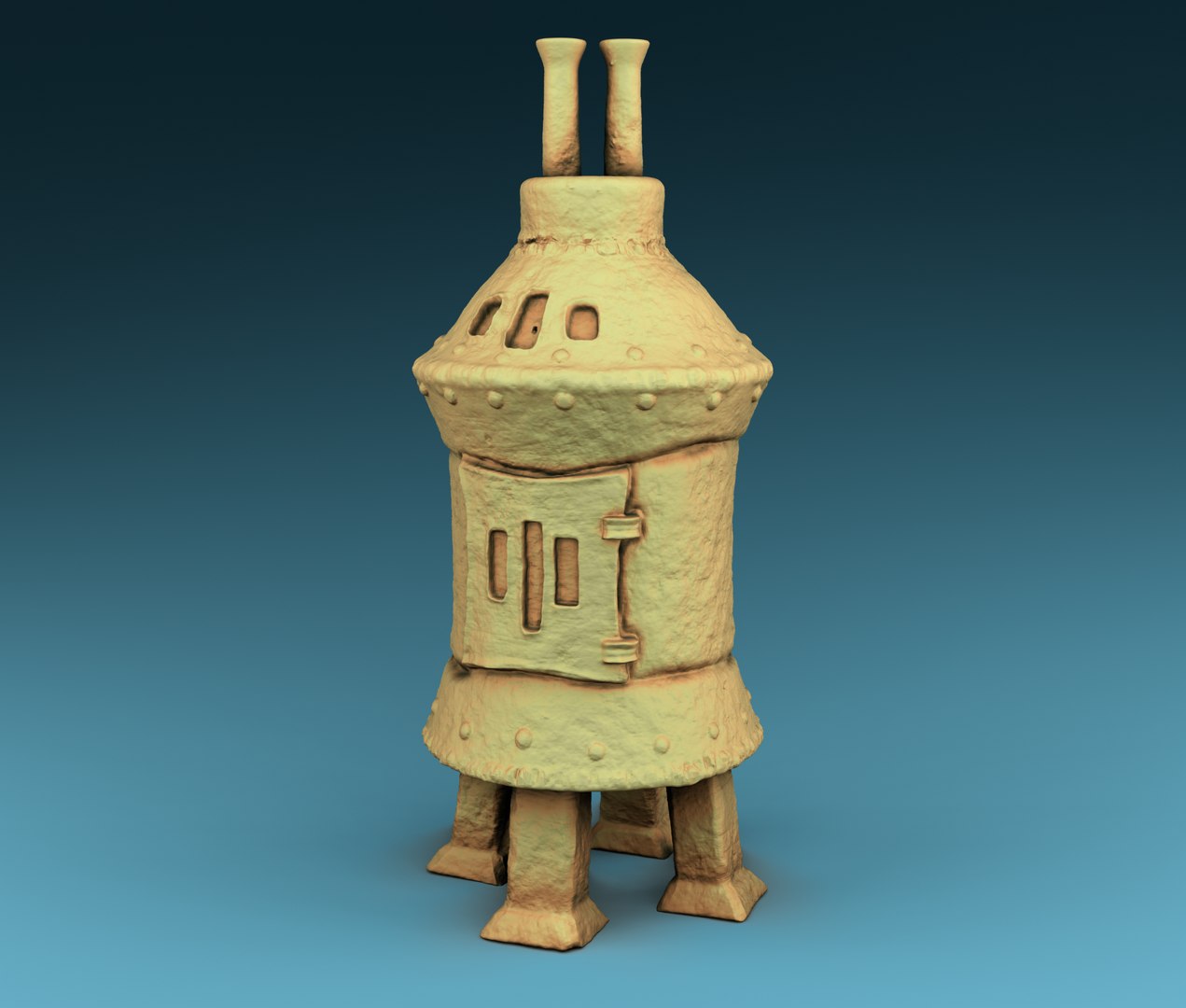 Stylized Decor Of Middle Ages Set Part 3 3D - TurboSquid 1950198
