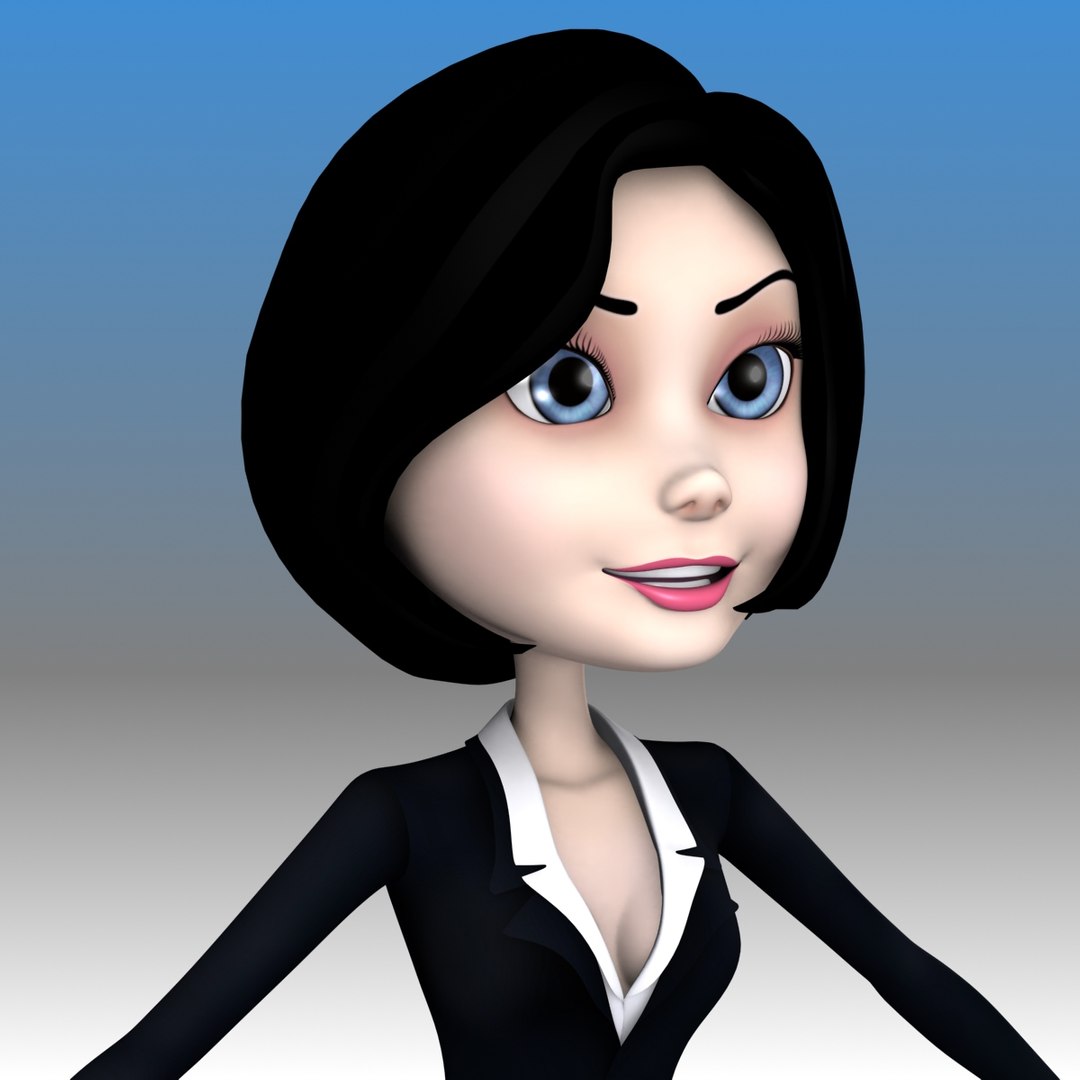 3d model rigged animate