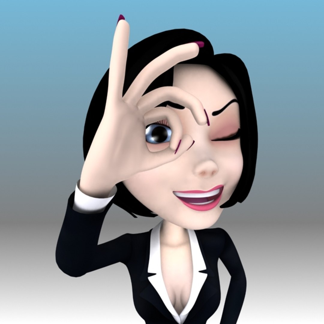 3d model rigged animate