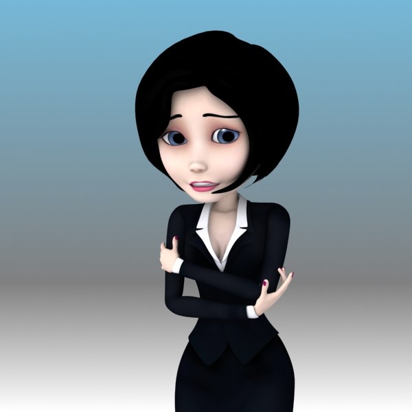 3d model rigged animate