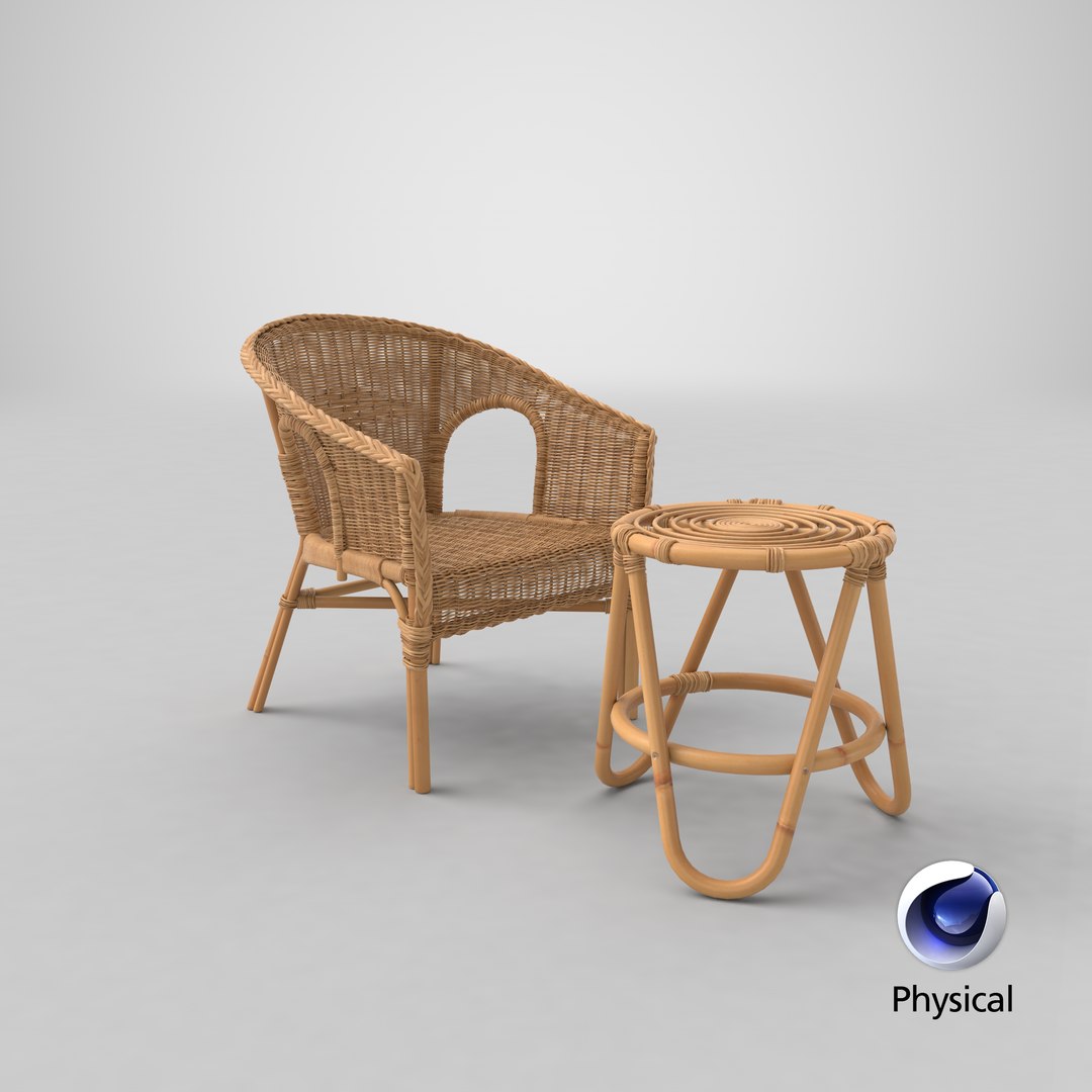 Bamboo Set V2 3D Model - TurboSquid 1967710
