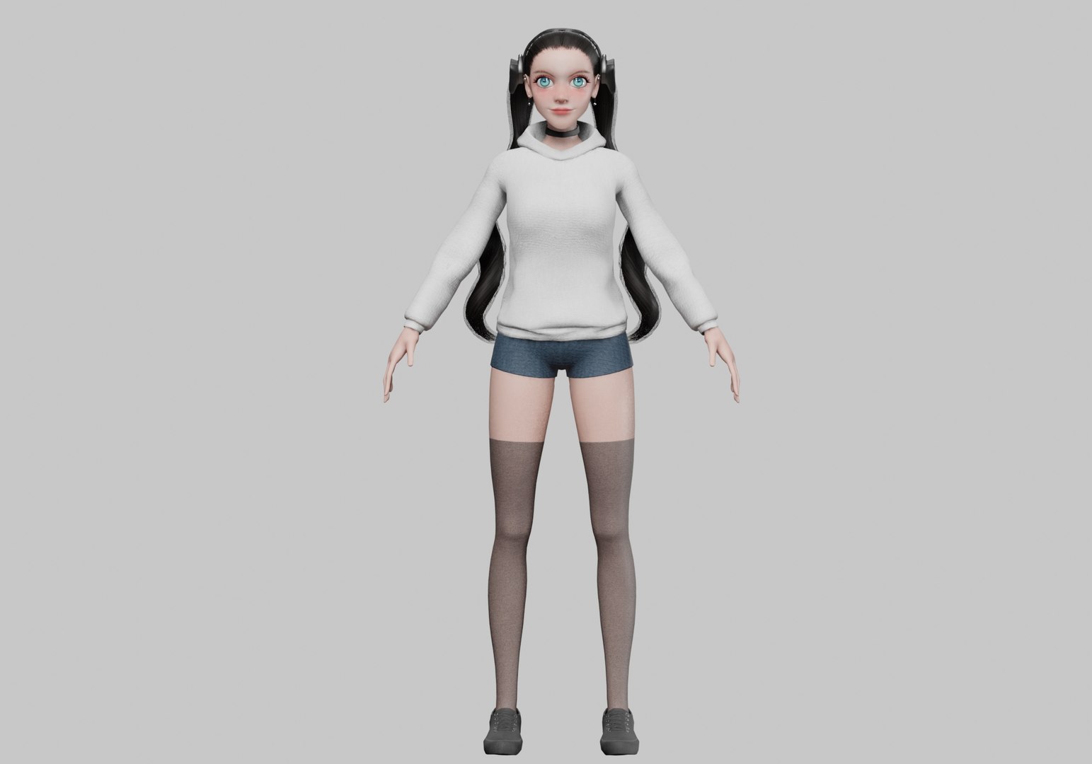 3D Classic Cute Woman V28945 Model - TurboSquid 2268766