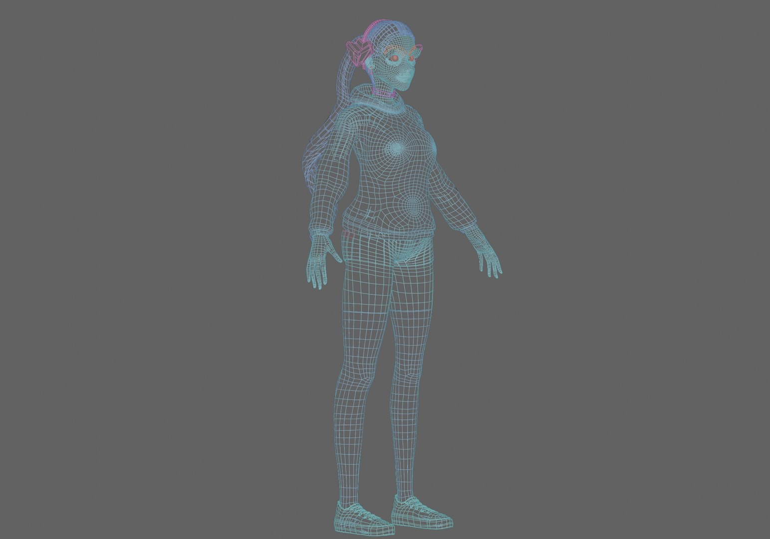 3D Classic Cute Woman V28945 Model - TurboSquid 2268766