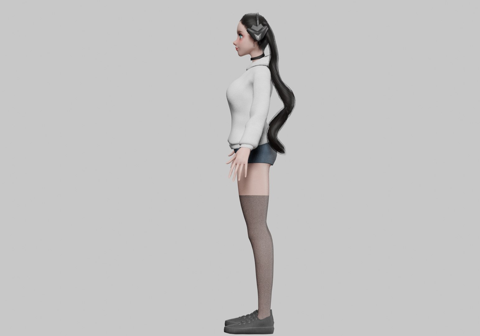 3D Classic Cute Woman V28945 Model - TurboSquid 2268766
