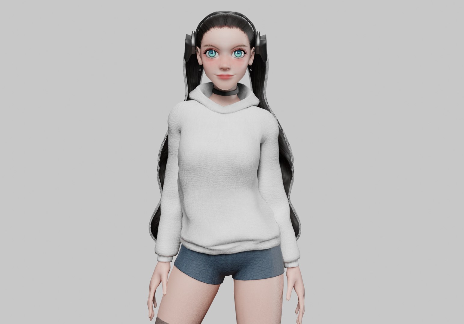 3D Classic Cute Woman V28945 Model - TurboSquid 2268766