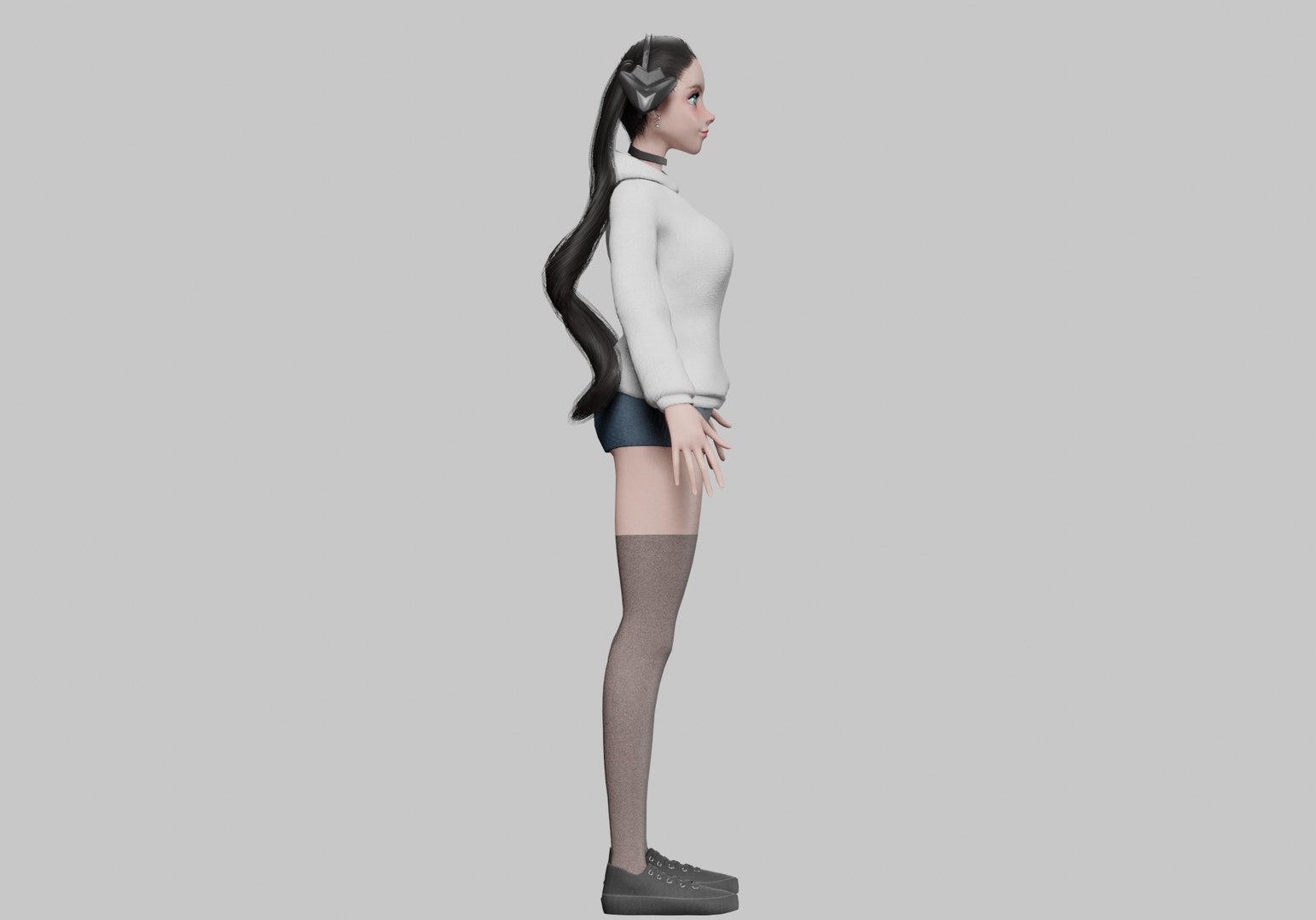 3D Classic Cute Woman V28945 Model - TurboSquid 2268766