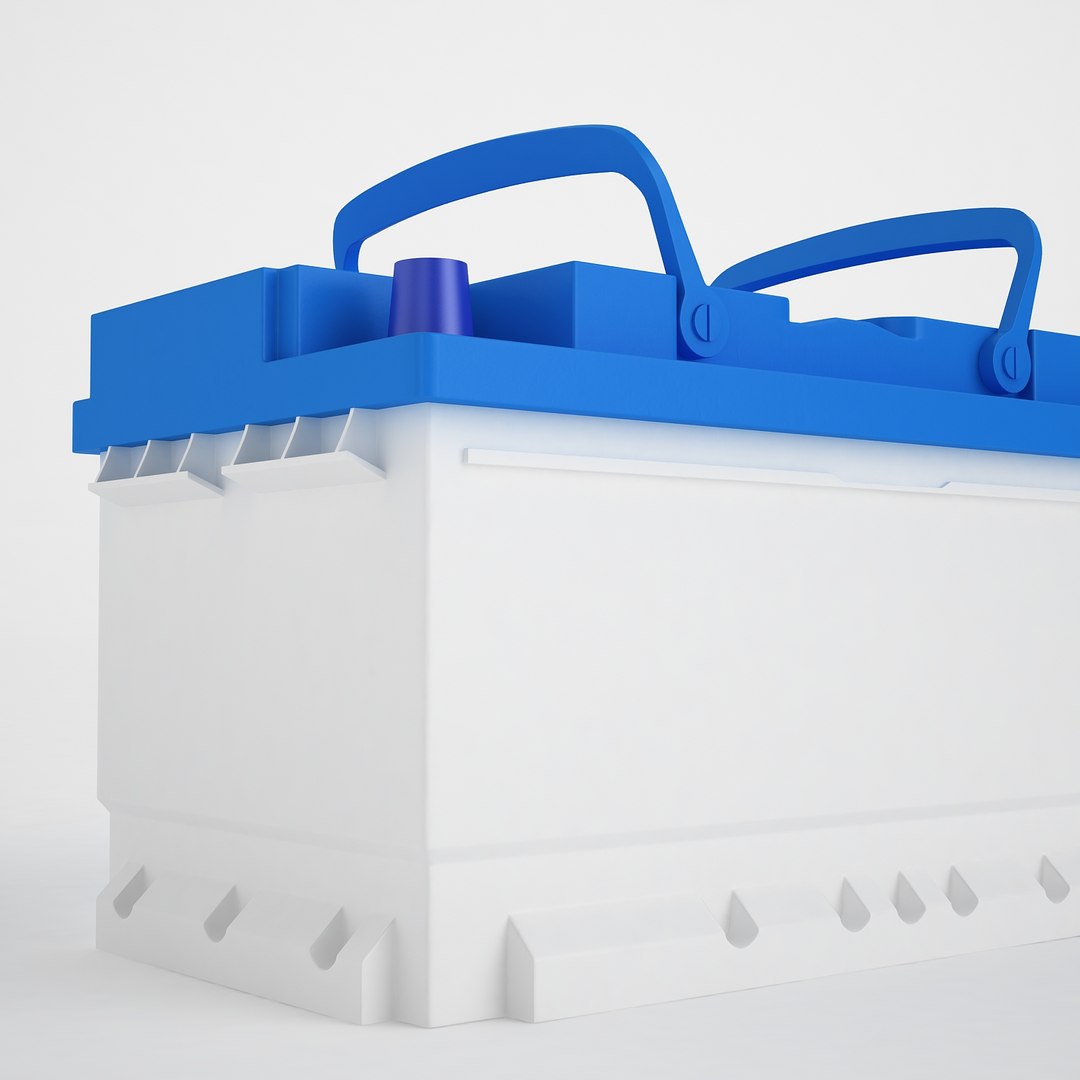 Car Battery 3D Model - TurboSquid 1268468