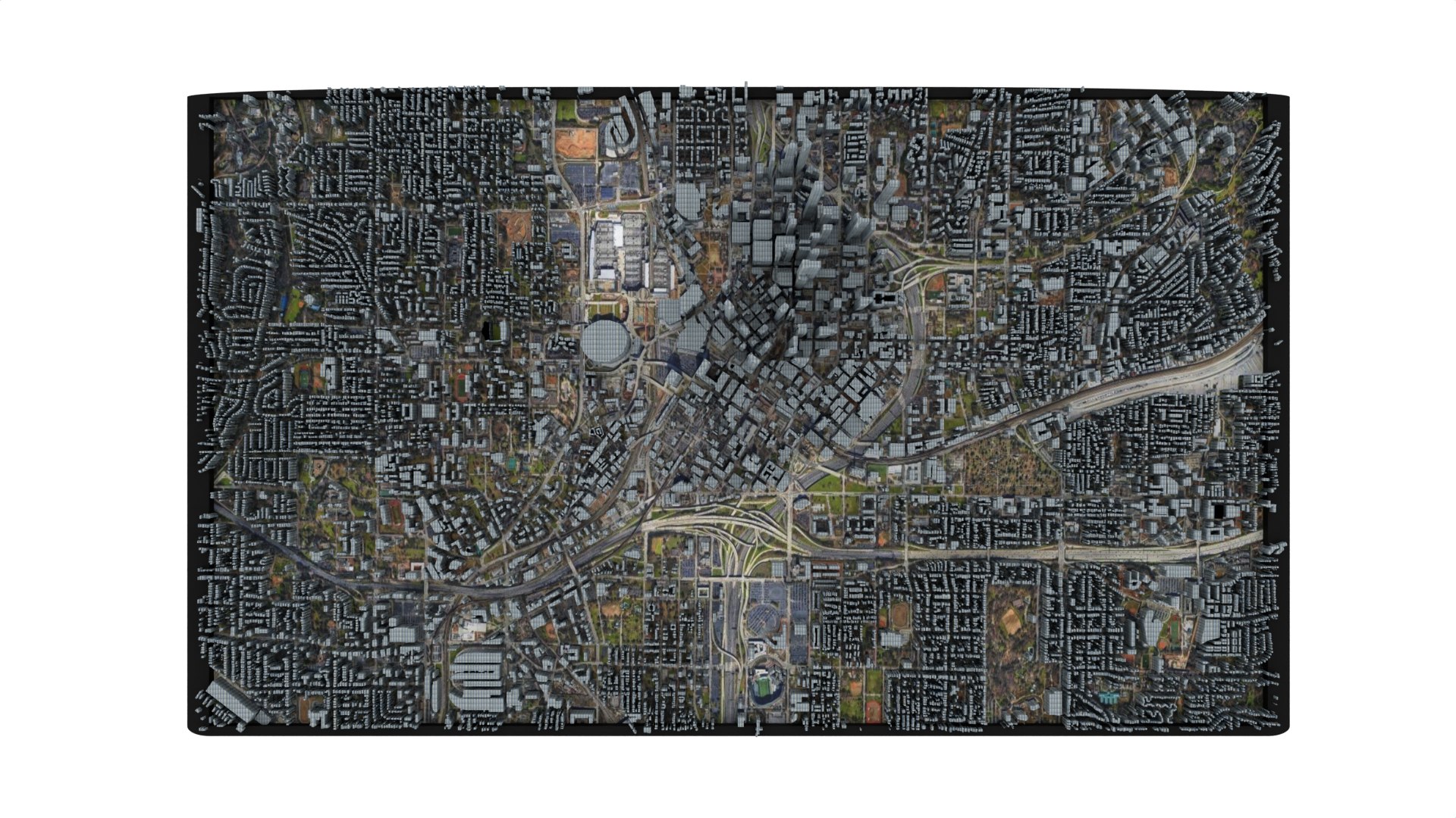 City Of Atlanta 3D - TurboSquid 2034811