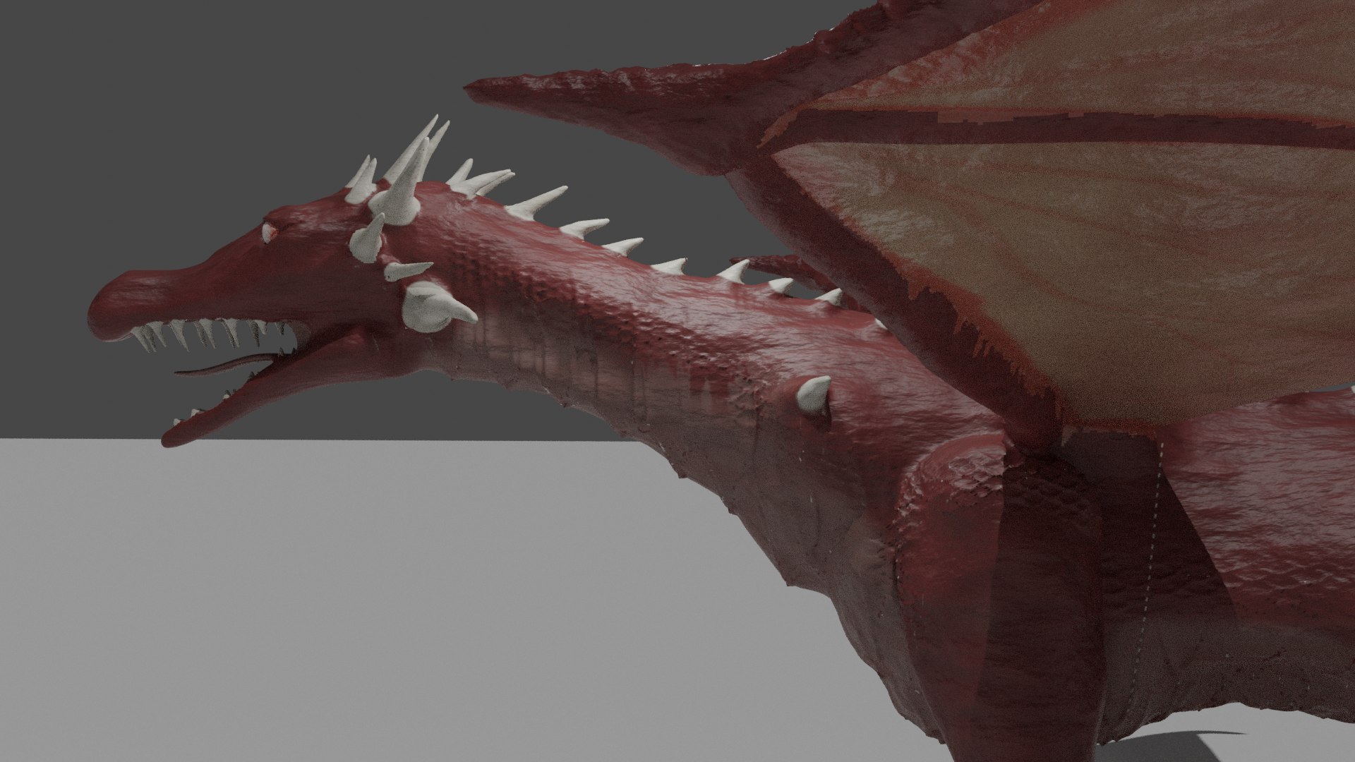 3D FIRE DRAGON - TurboSquid 1991646