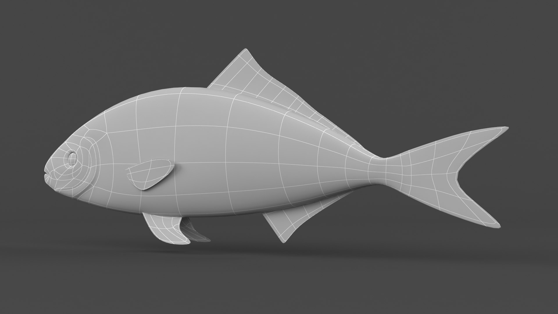 3D Amberjack Fish Model - TurboSquid 2042045