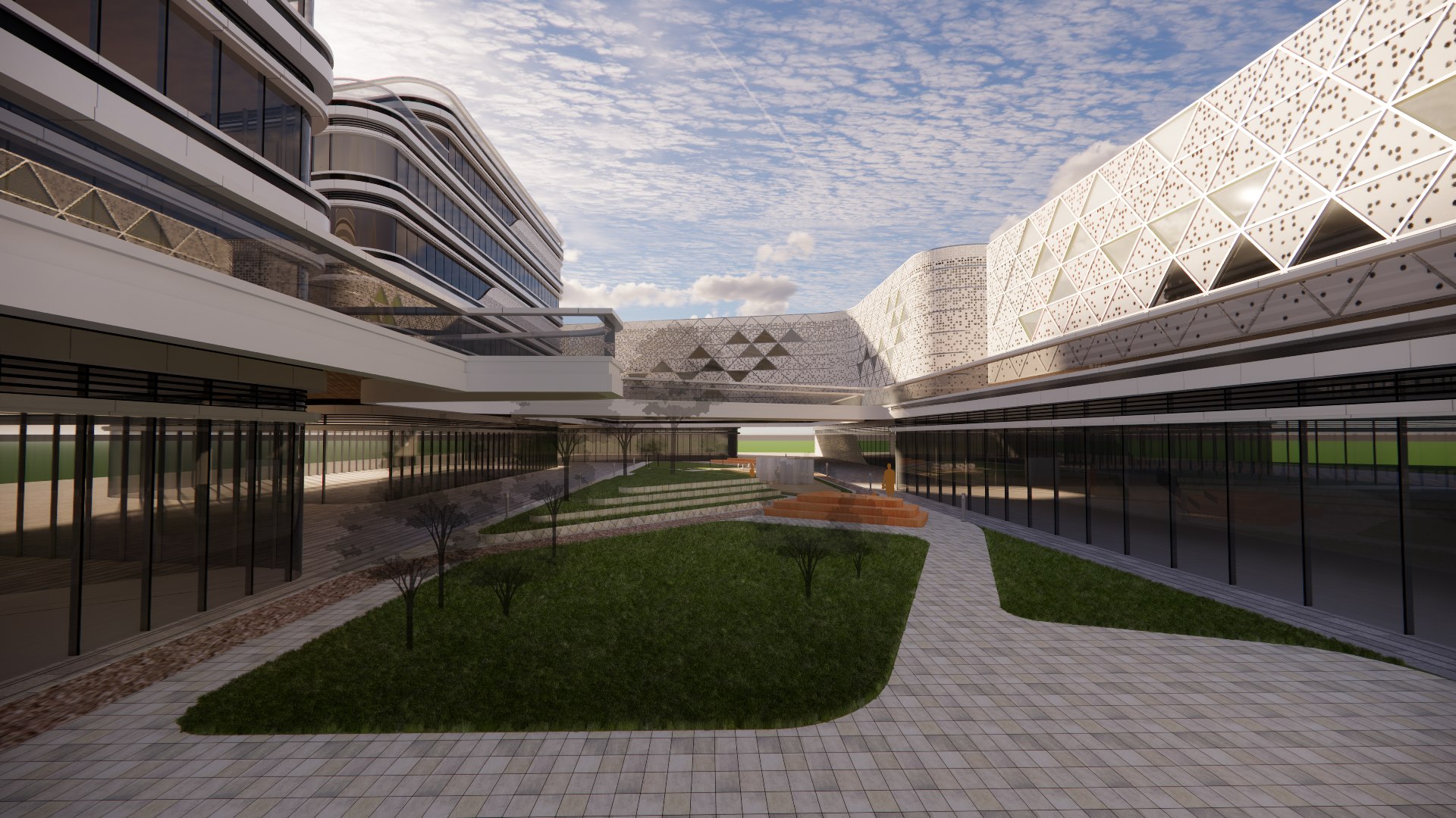 Modern City Block -A29 3D Model - TurboSquid 2381996