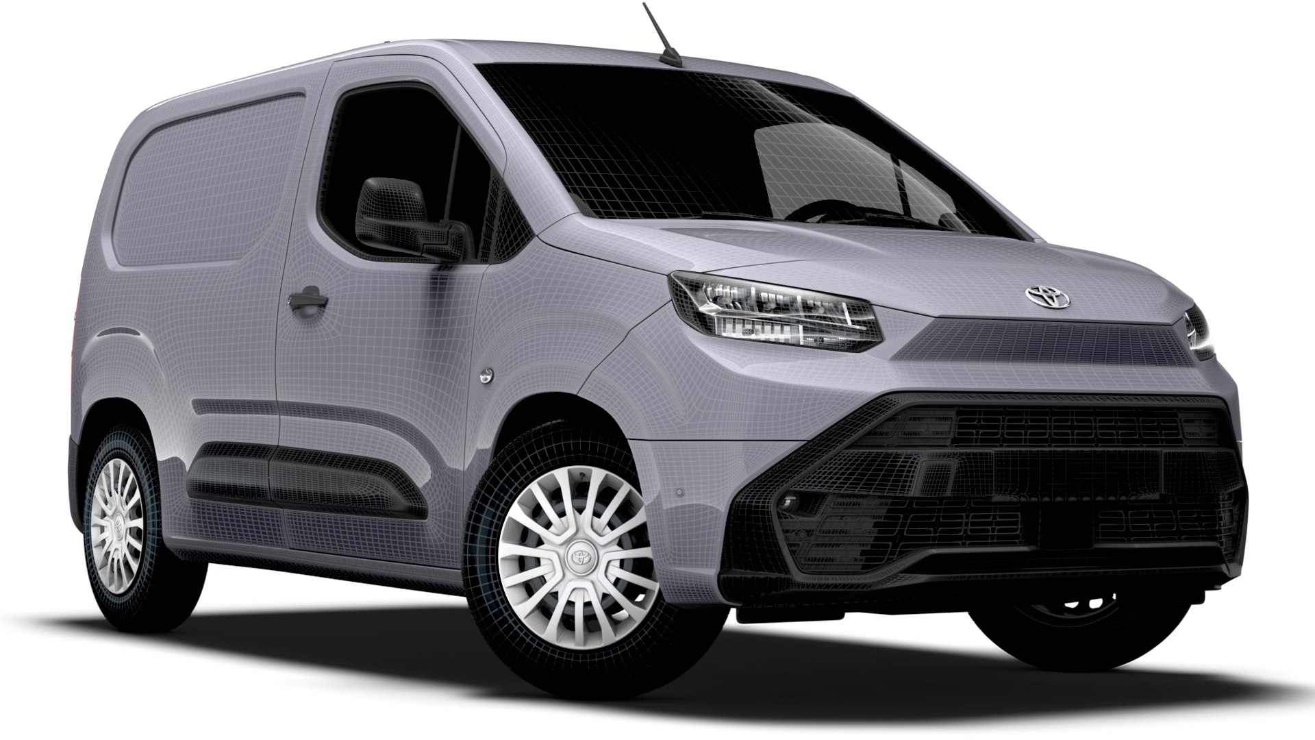 3D Toyota ProAce City Van Electric SWB 2024 Model - TurboSquid 2207083