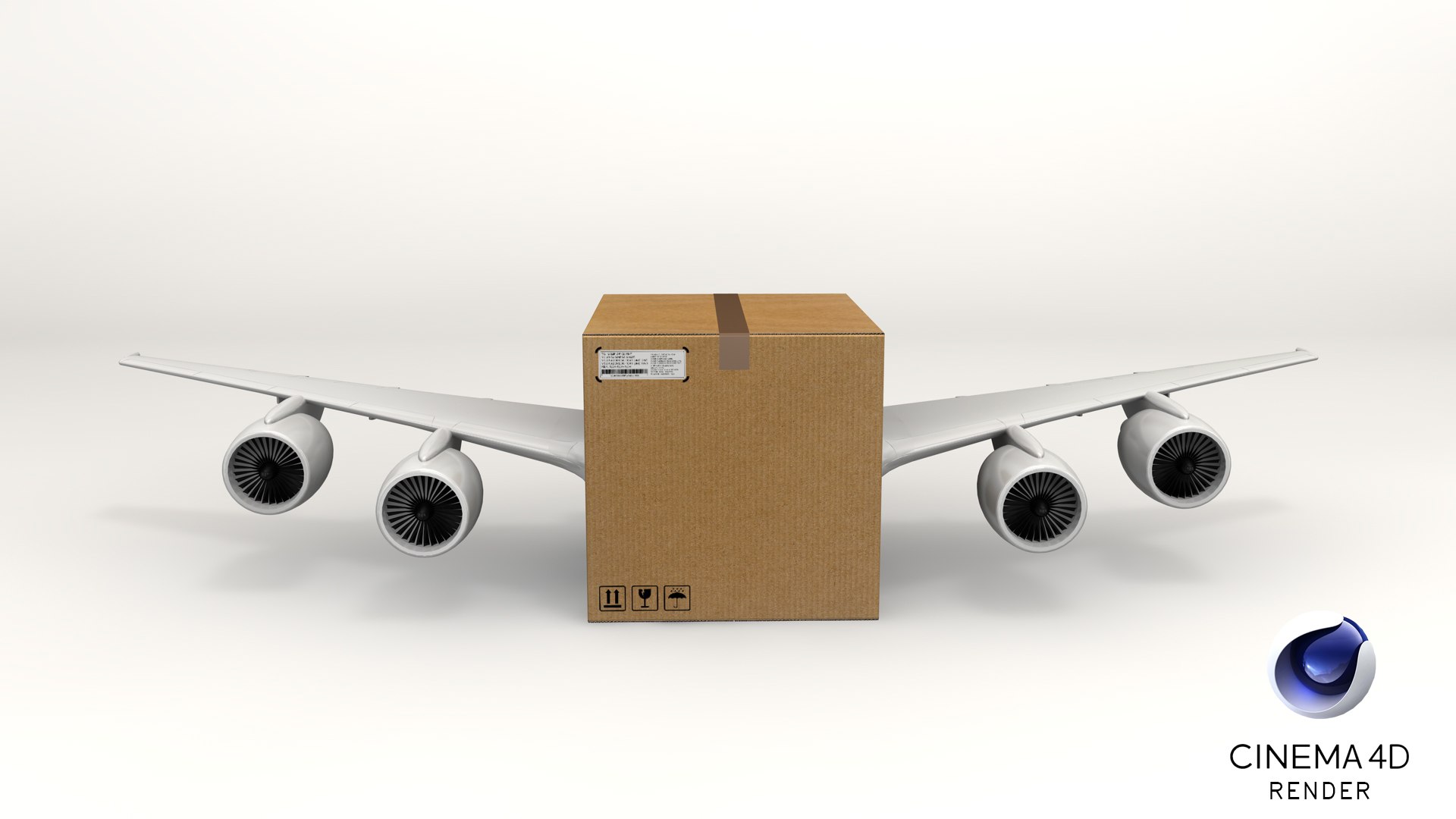 3D Corrugated Box Airplane Wings - TurboSquid 1583238