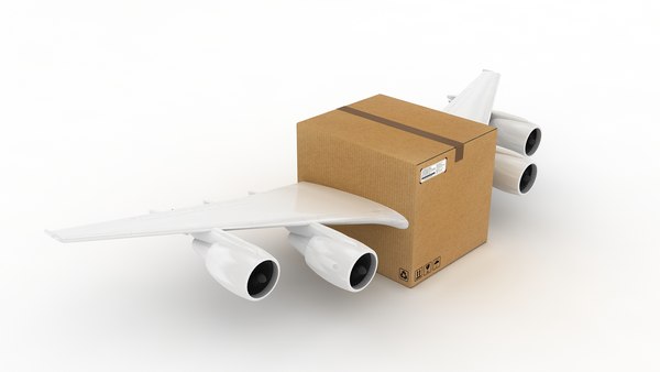 3D corrugated box airplane wings - TurboSquid 1583238