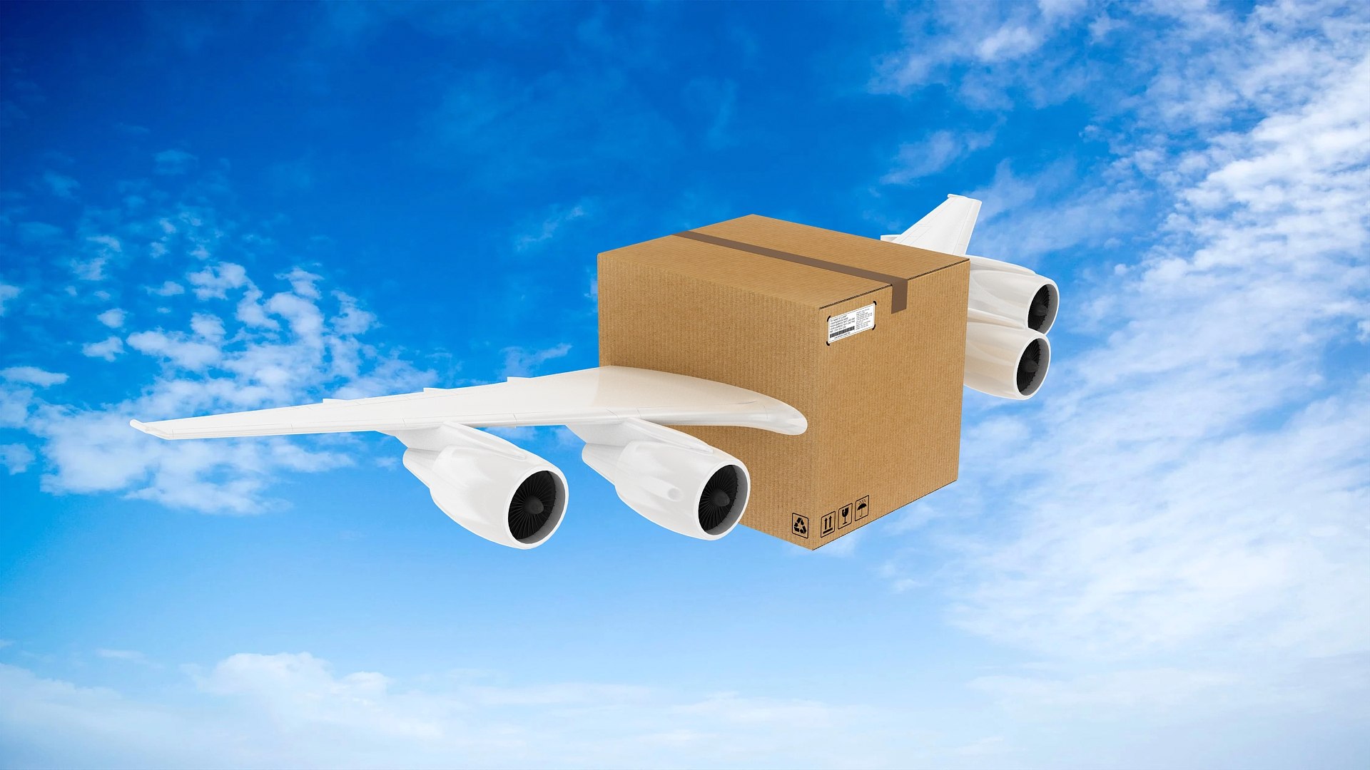 3D Corrugated Box Airplane Wings - TurboSquid 1583238