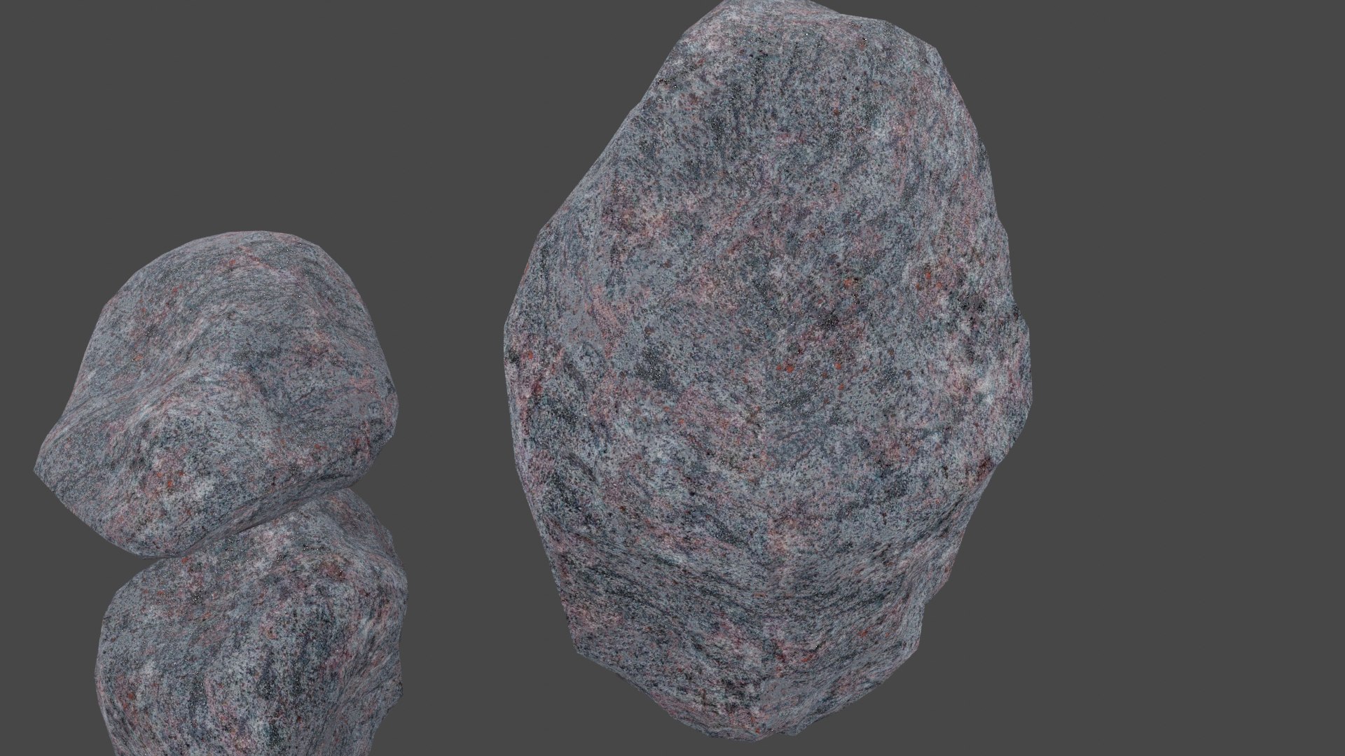 3D Stone Rock Landscape - TurboSquid 1591564