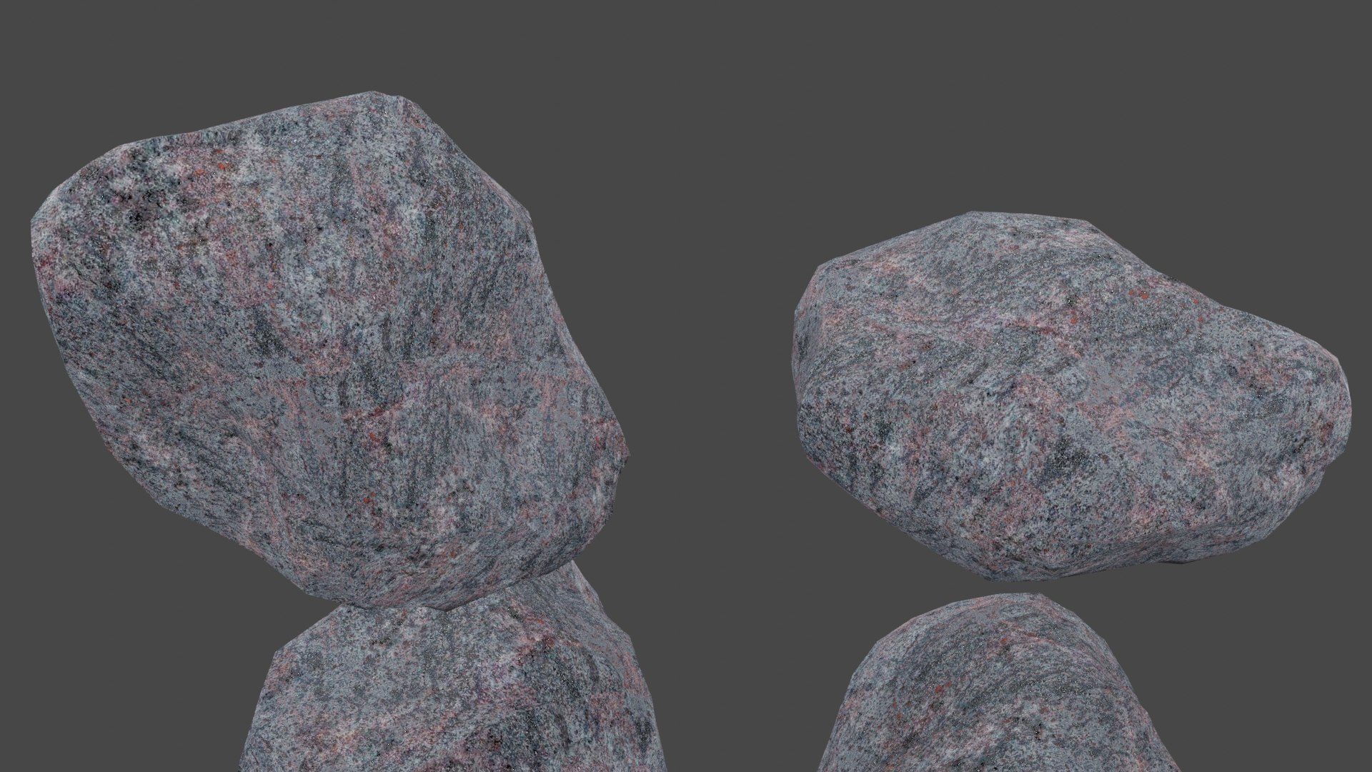3D Stone Rock Landscape - TurboSquid 1591564