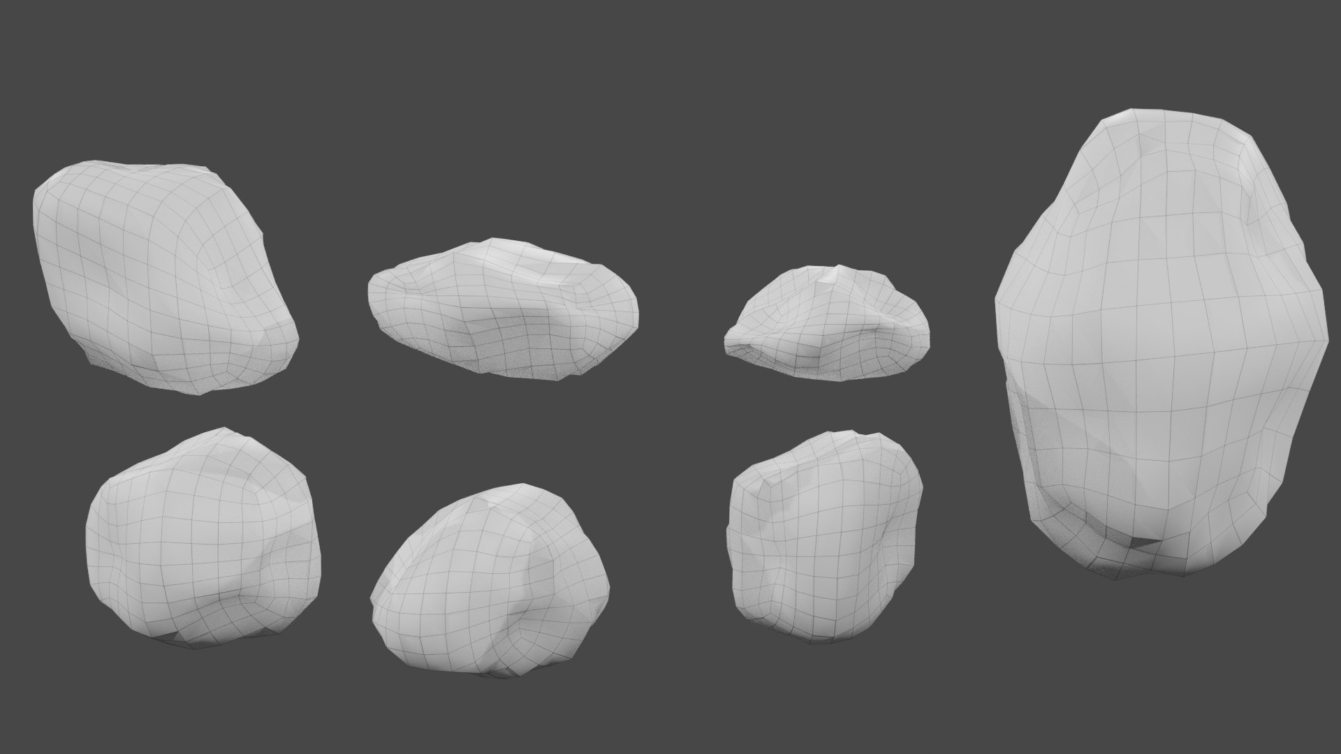 3D Stone Rock Landscape - TurboSquid 1591564