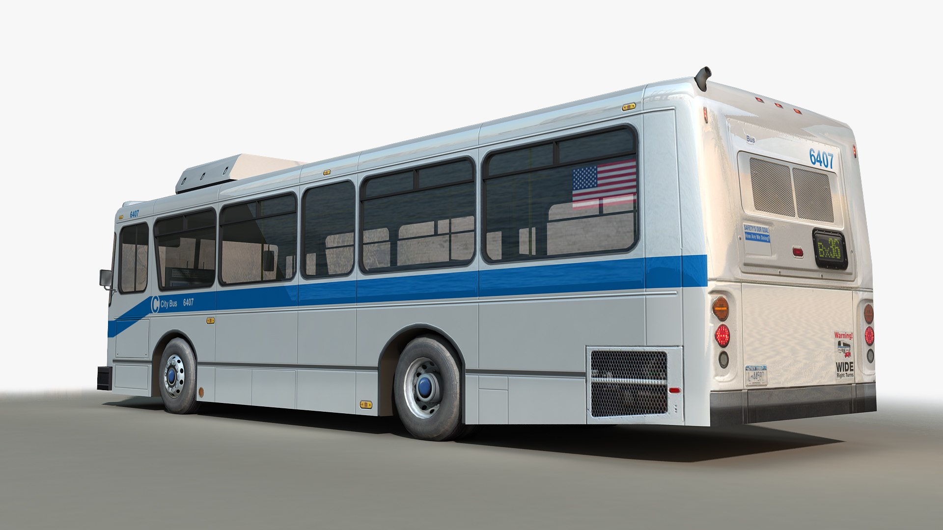 Generic Bus 02 3D Model - TurboSquid 1515424