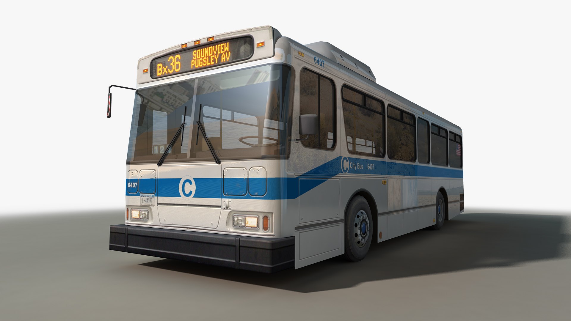 Generic Bus 02 3D Model - TurboSquid 1515424