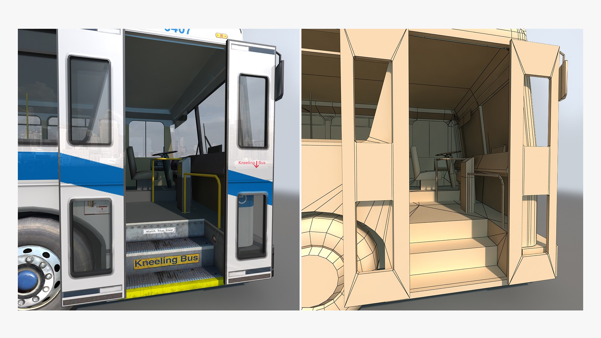 Generic Bus 02 3D Model - TurboSquid 1515424