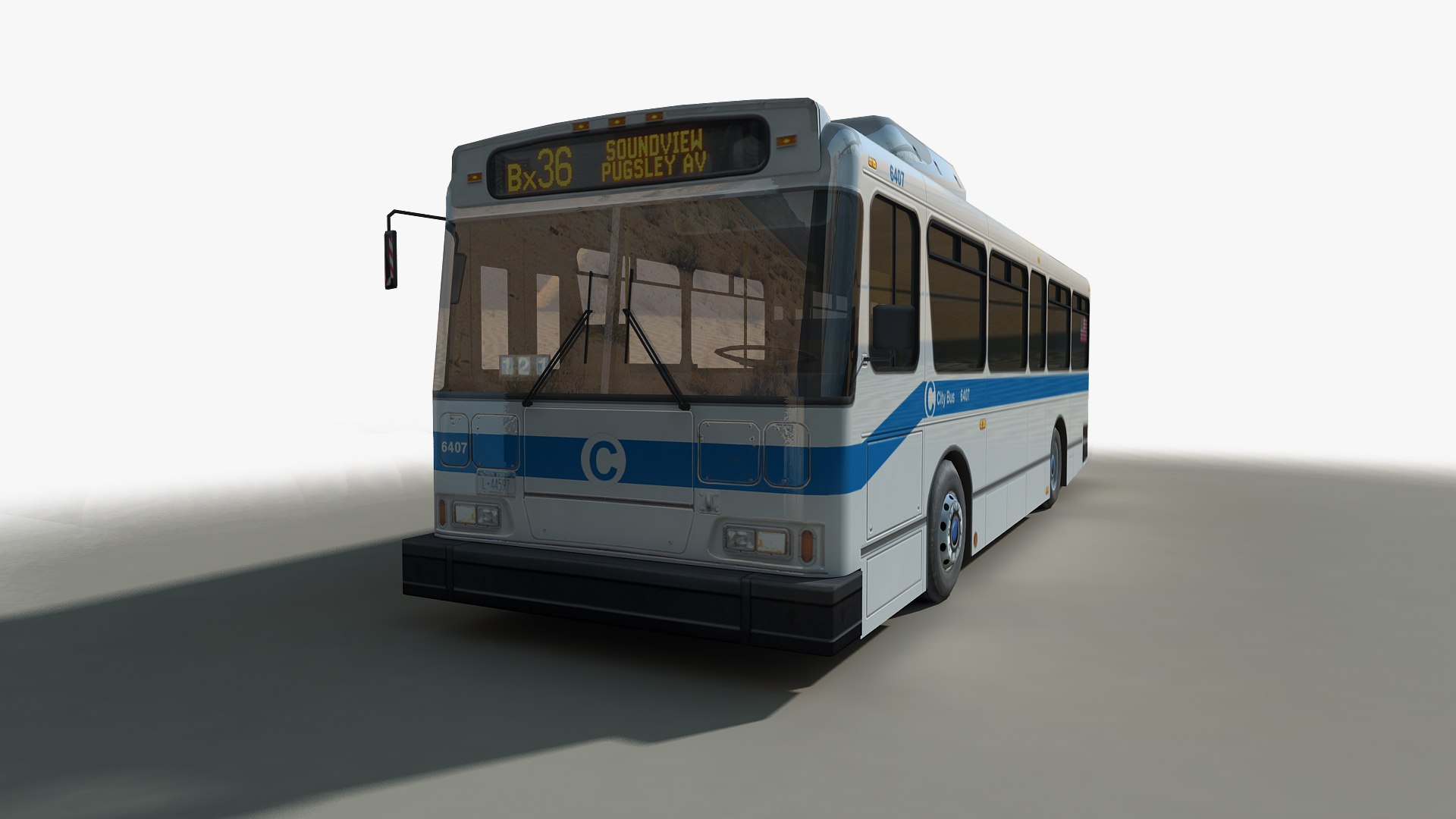 Generic Bus 02 3D Model - TurboSquid 1515424