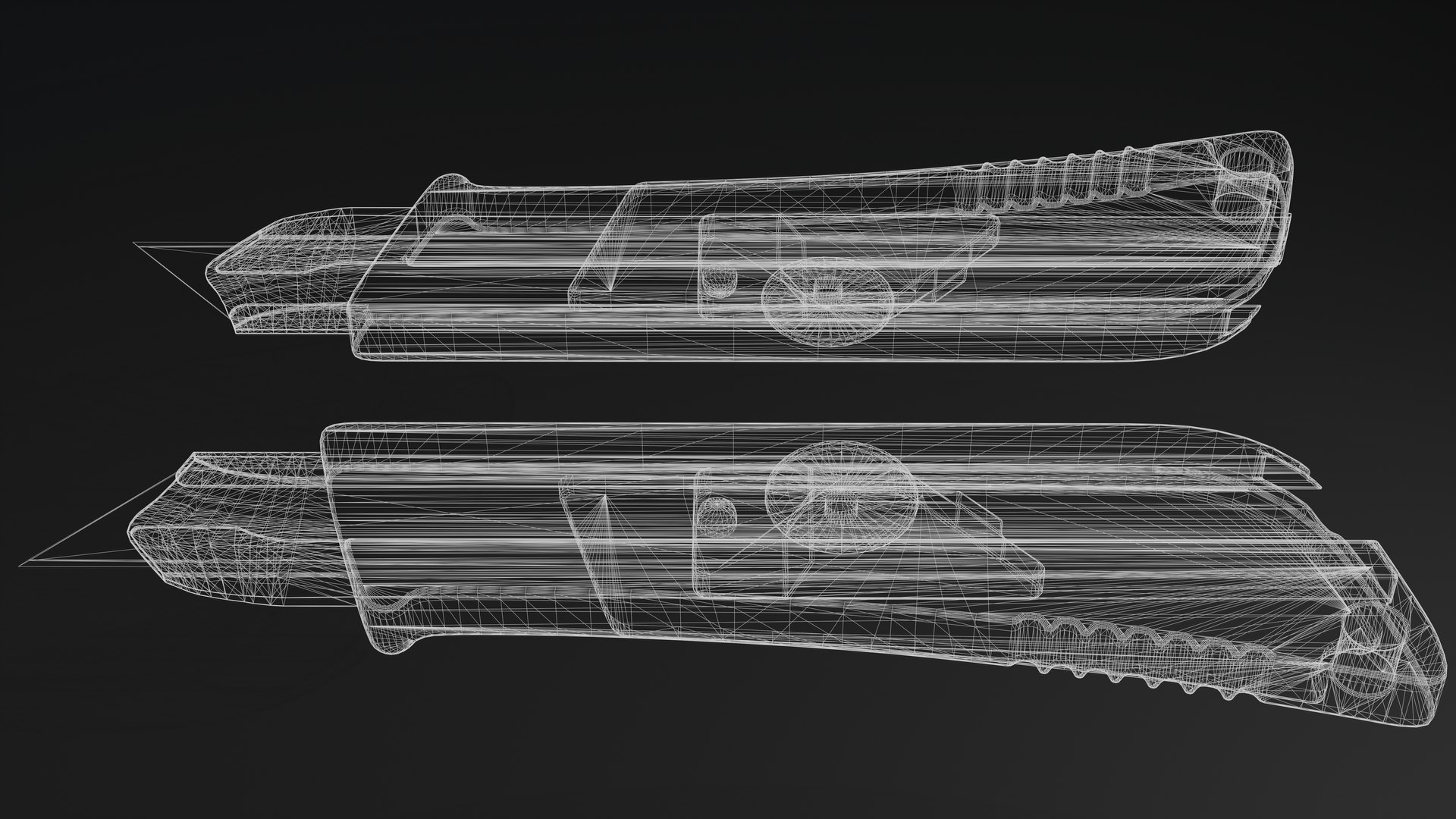 3D Yellow Boxcutter Knife Model - TurboSquid 2459528