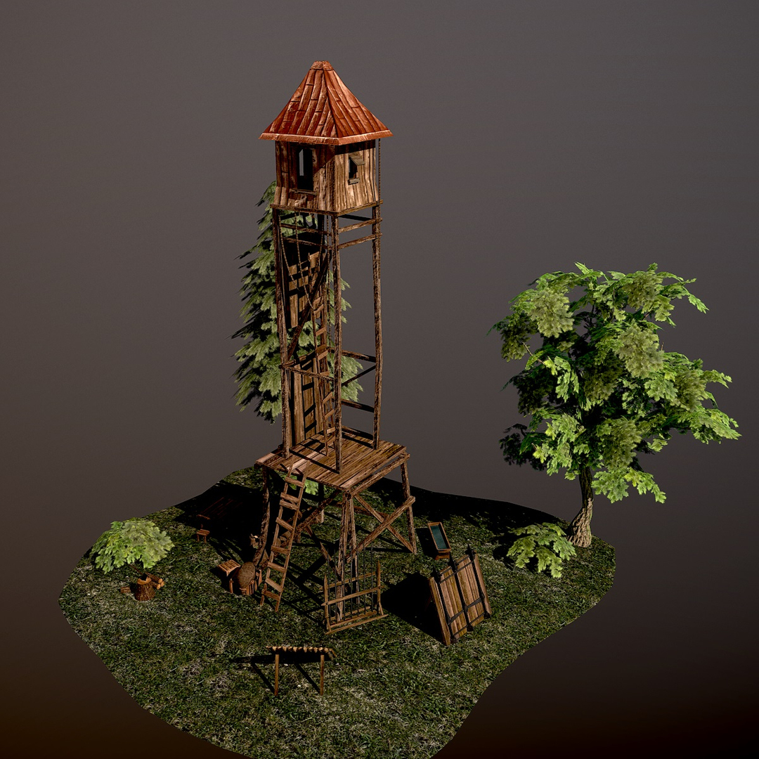 medieval guard tower