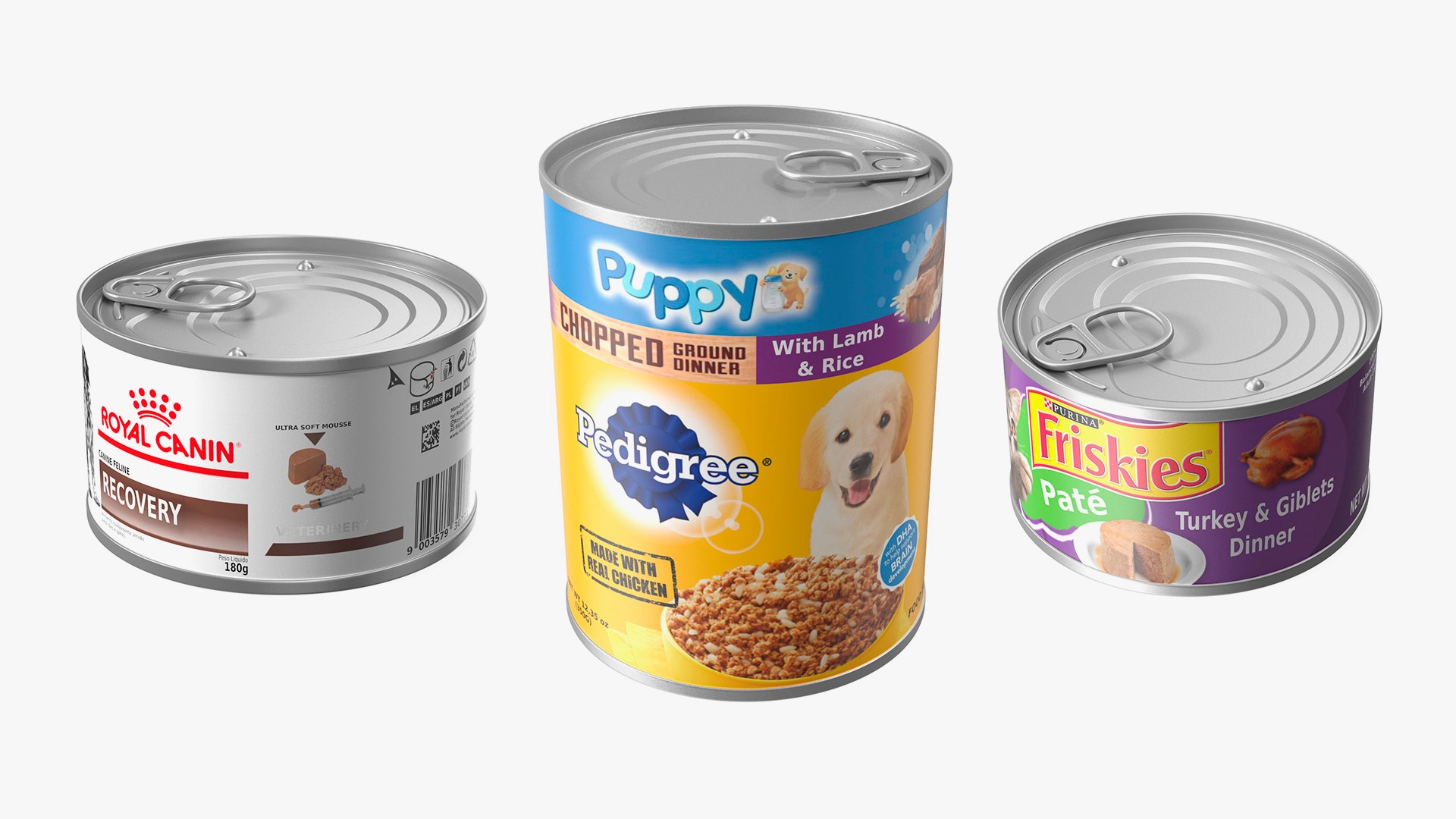 3D Pet Canned Food Collection 2 - TurboSquid 2123663