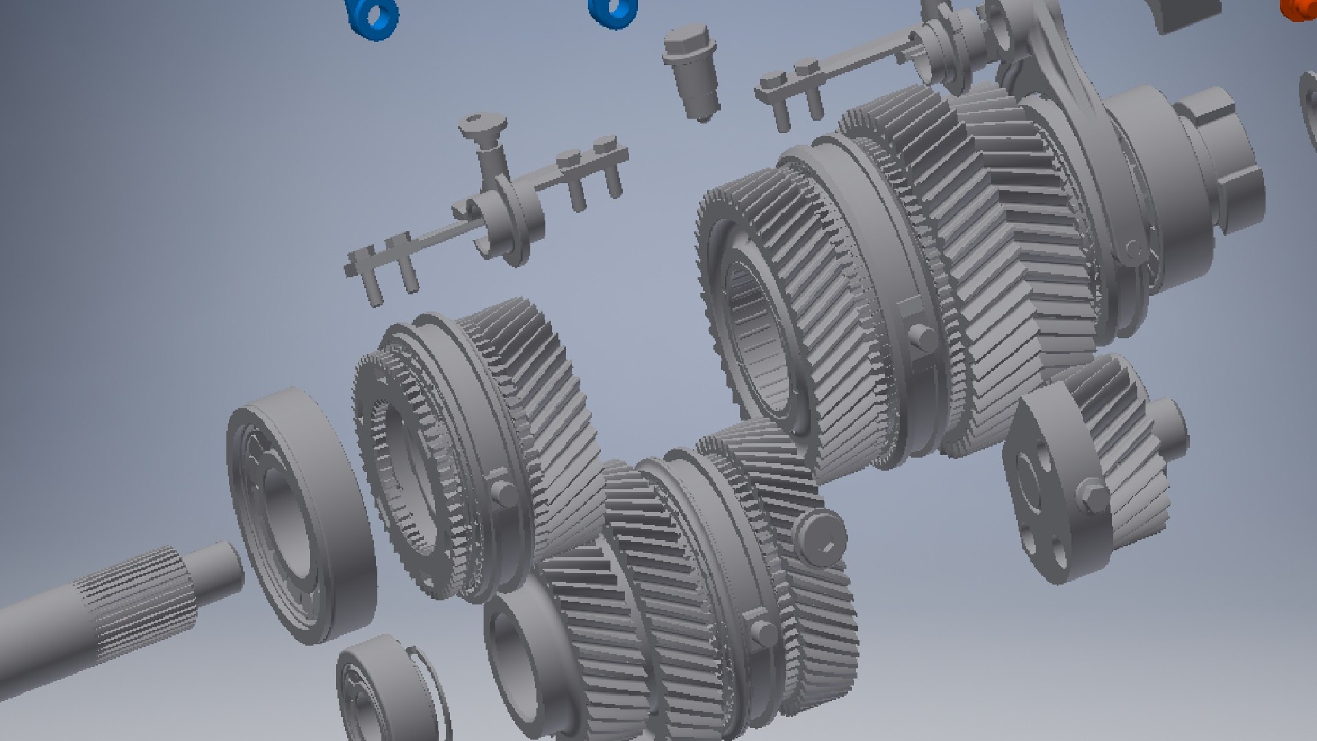 3D Vehicle Gearbox - TurboSquid 2053117