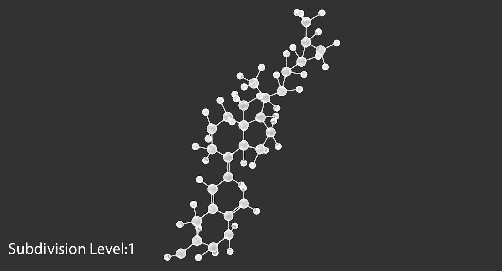 3D Vitamin D Molecule Model - TurboSquid 1422200