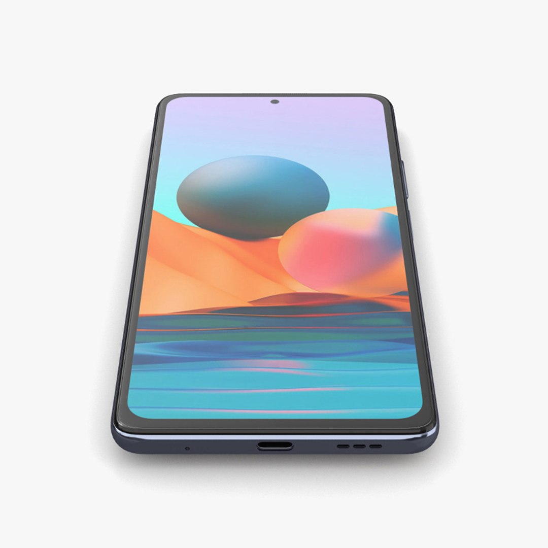 Xiaomi Redmi Note 10 Pro Onyx Gray 3D model - TurboSquid 1747456