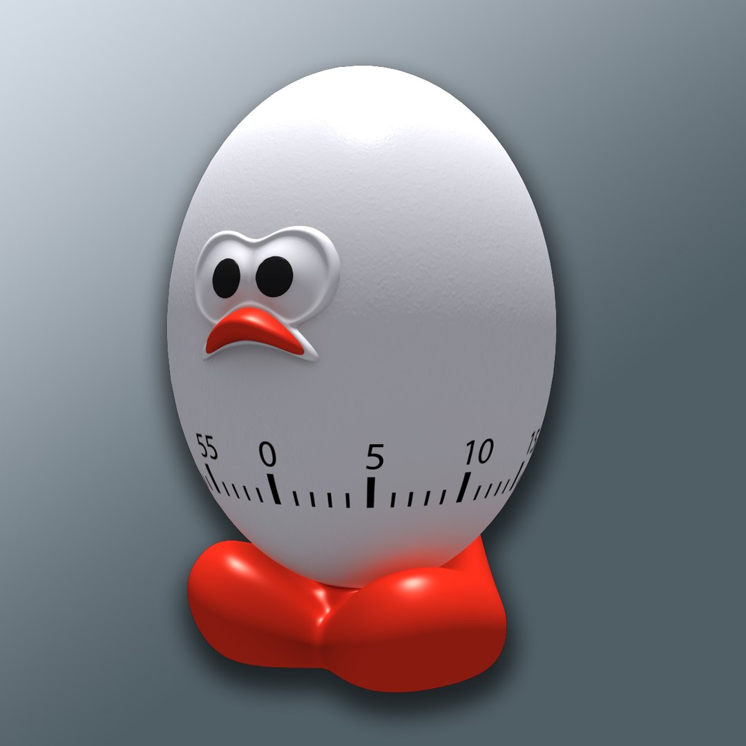3d model egg timer