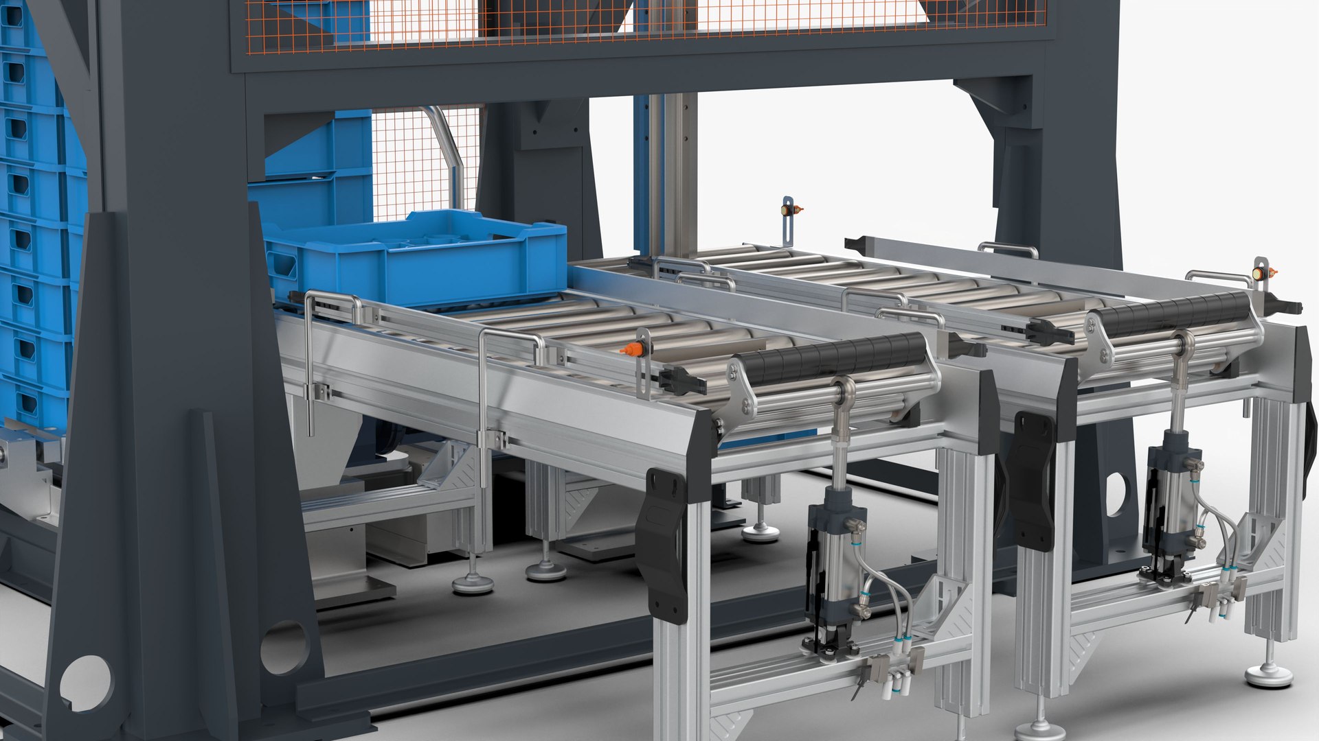 Gantry Palletizing and Packing Truss Manipulator 3D - TurboSquid 2014610