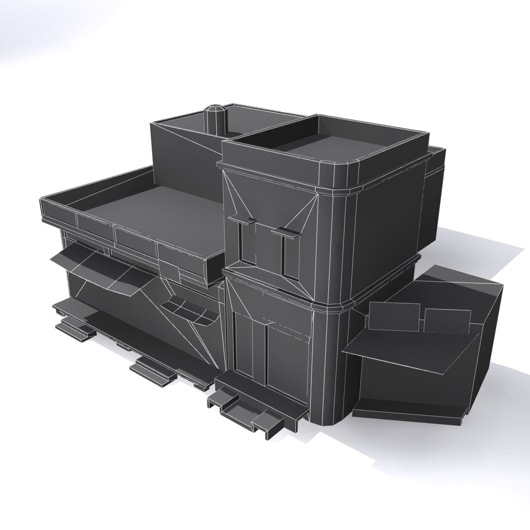 Local Indian House 3d Model