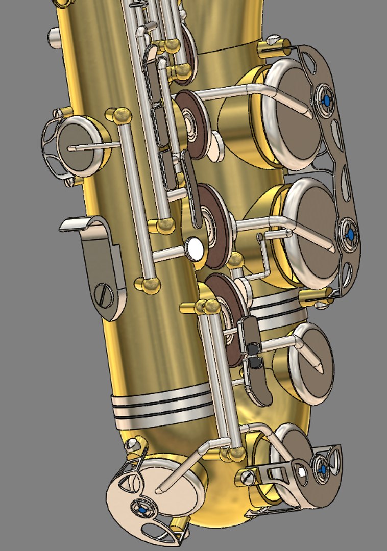 Alto Saxophone Model - TurboSquid 1522988