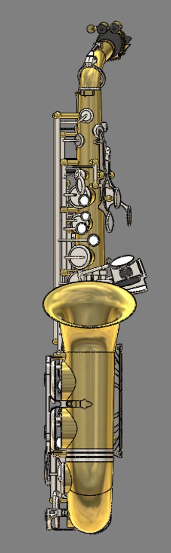 Alto Saxophone Model - TurboSquid 1522988