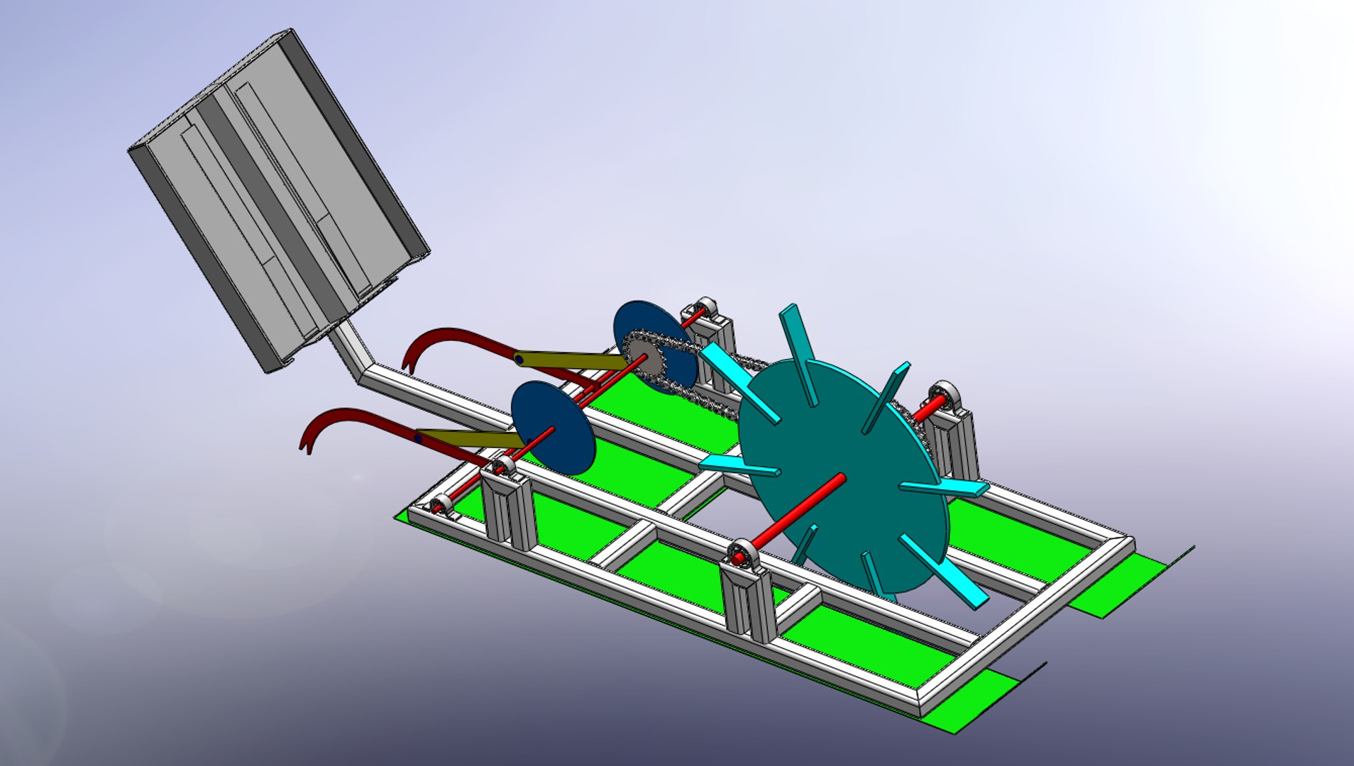 3D Rice Transplanter Agricultural Model - TurboSquid 1595182