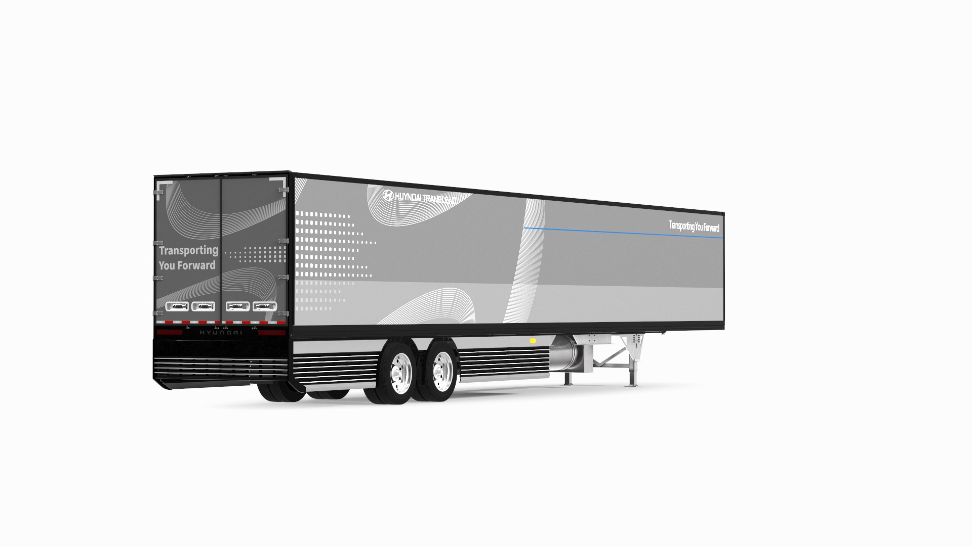 3D Trailer Hyundai HDC-6 Rigged For Cinema 4D Model - TurboSquid 2165620