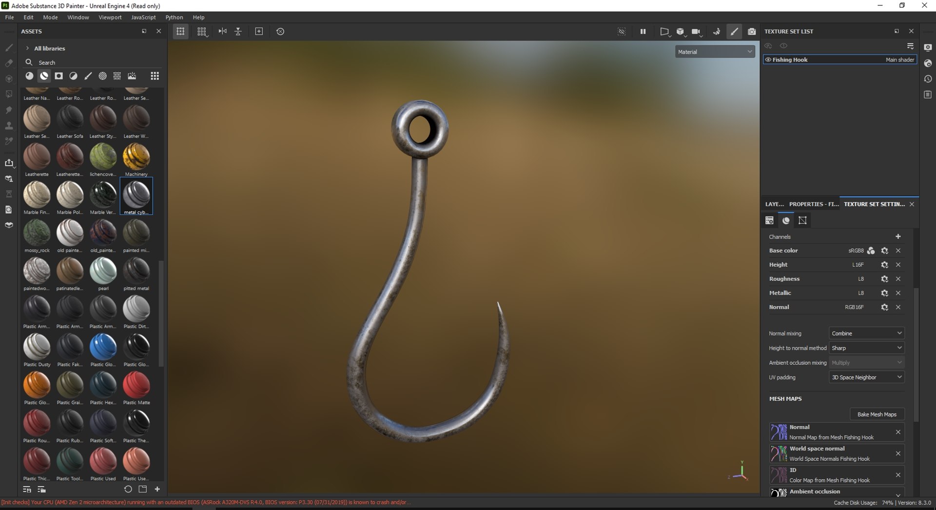 Fishing Hook 3D - TurboSquid 2103068