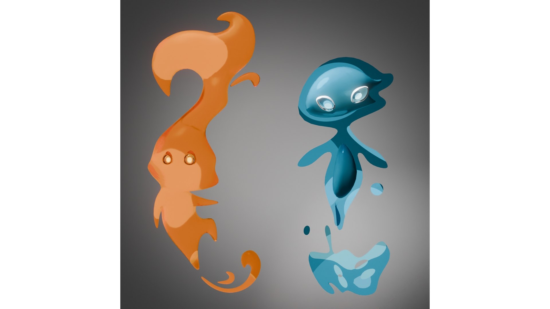 Elemental Cartoon 3D Model - TurboSquid 2219527
