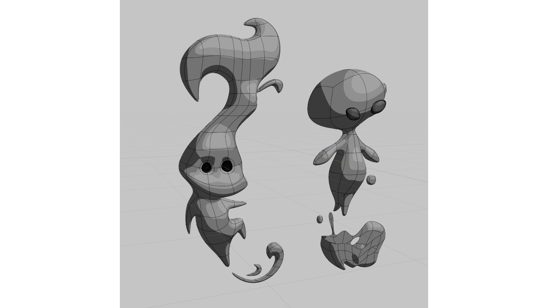 Elemental Cartoon 3D Model - TurboSquid 2219527