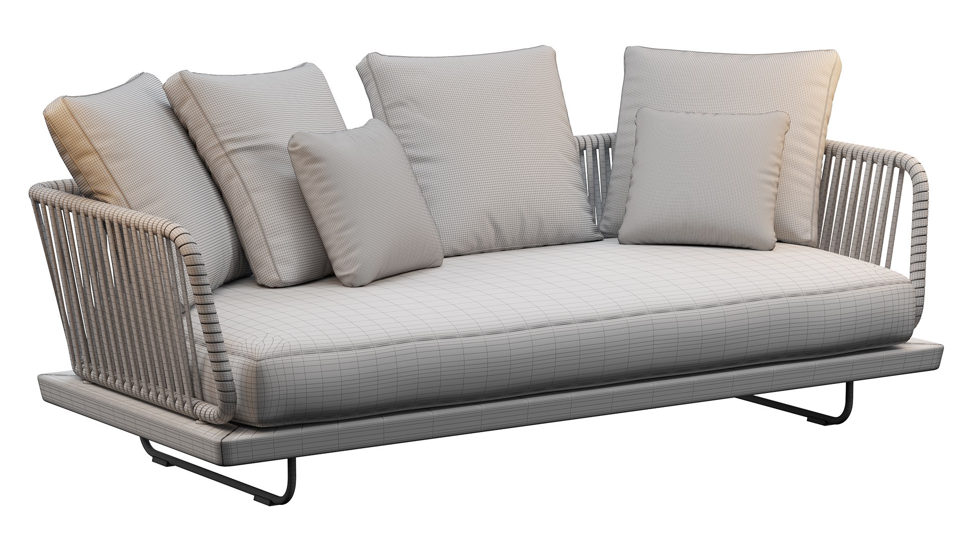 3D Sofa Sunray Minotti Model - TurboSquid 1676016