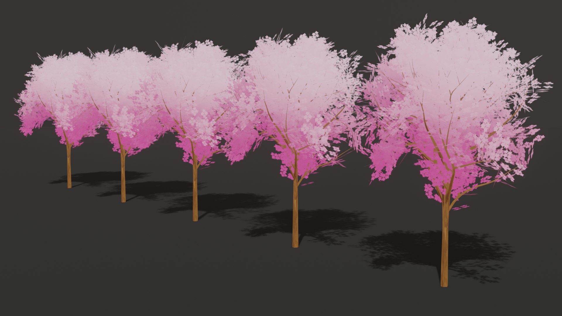 Stylized Cherry Tree Model - TurboSquid 2020040