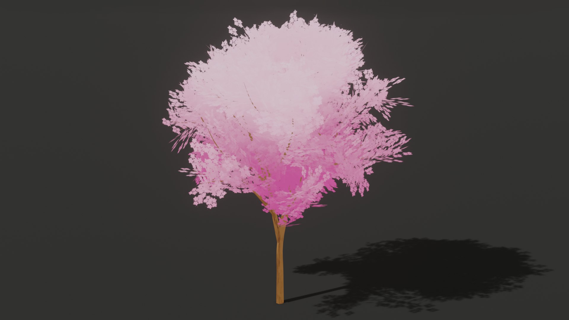 Stylized Cherry Tree Model - TurboSquid 2020040