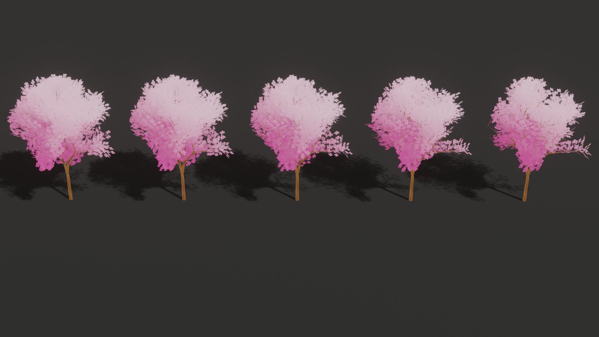 Stylized Cherry Tree Model - TurboSquid 2020040
