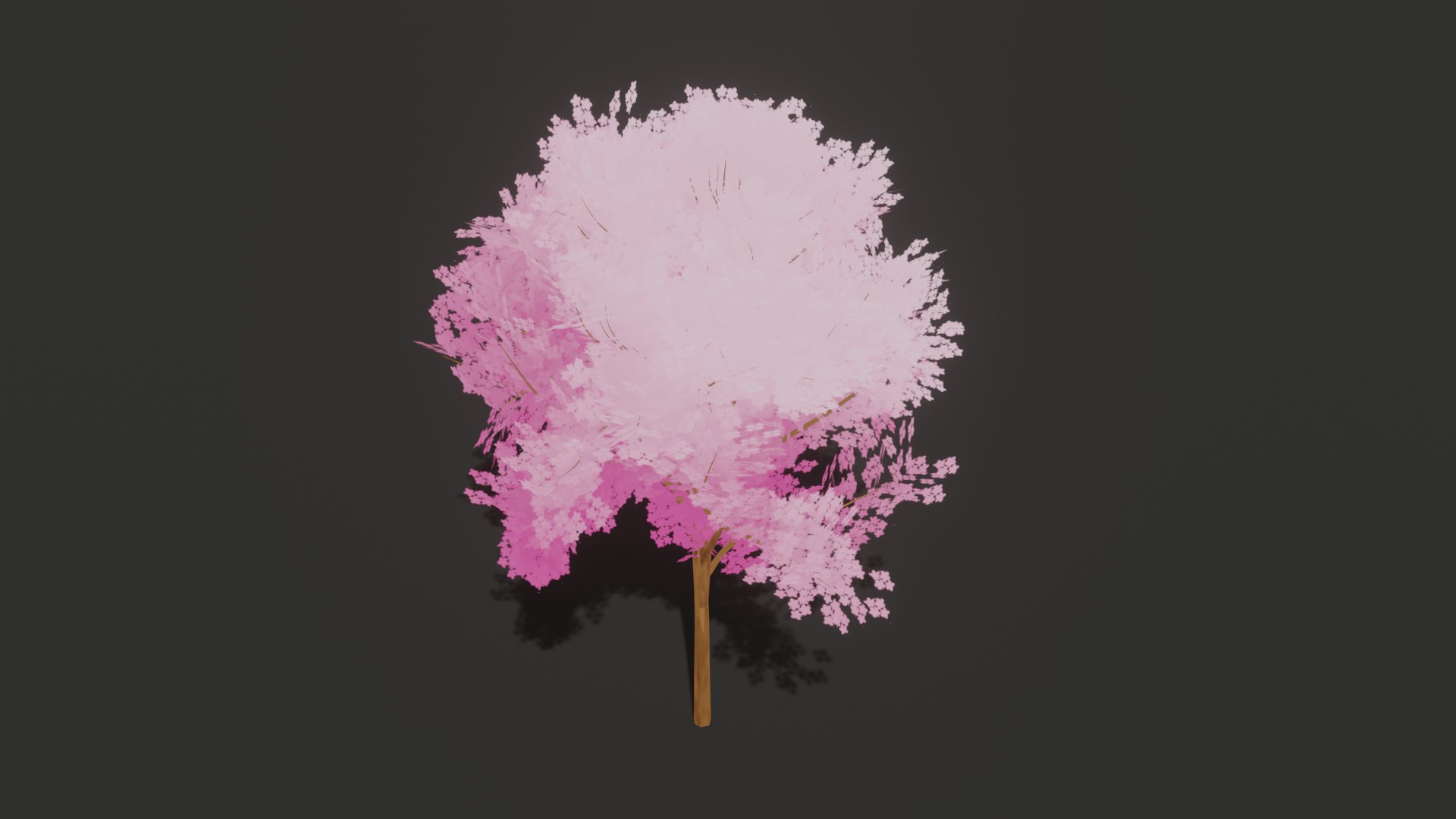 Stylized Cherry Tree Model - TurboSquid 2020040